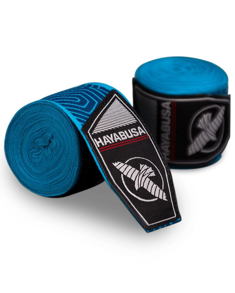 Perfect Stretch Hand Wraps 4 Geo Blue